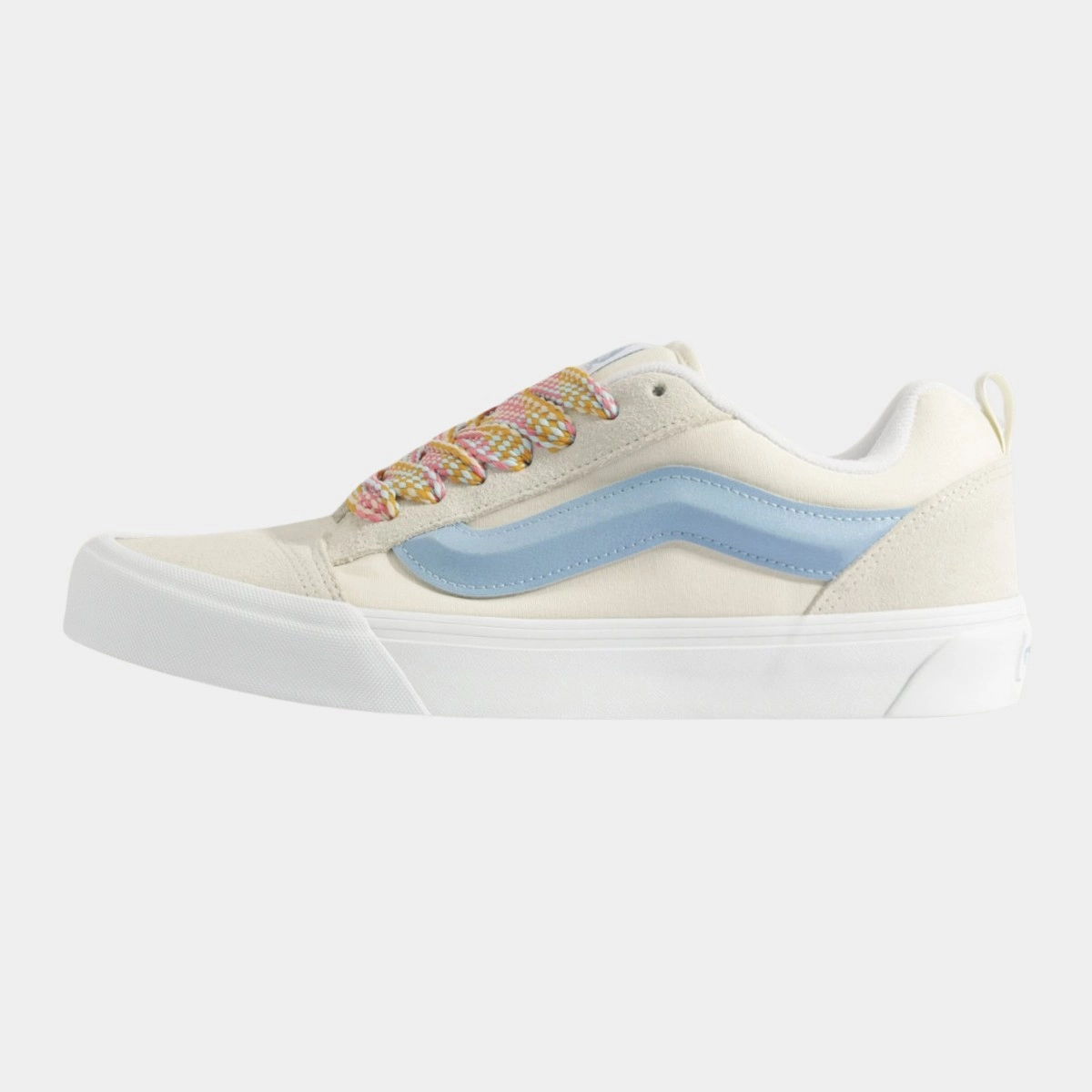 TENIS VANS KNU SKOOL FAT LACE OVERSIZED WHITE - TENIS VANS KNU SKOOL ...